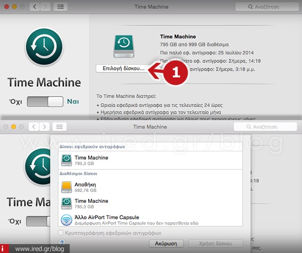 Time Machine: Εφεδρικό αντίγραφο στον Mac σας | ired.gr