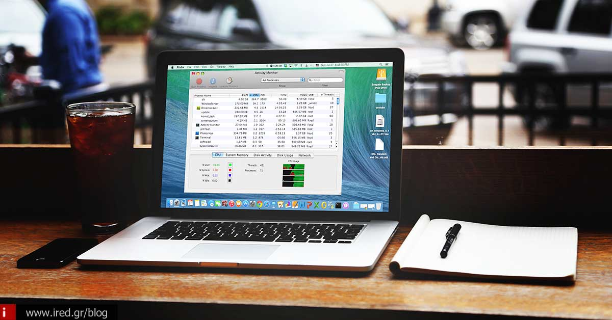 Παρακολούθηση Δραστηριότητας (Activity Monitor) στο Mac | ired.gr