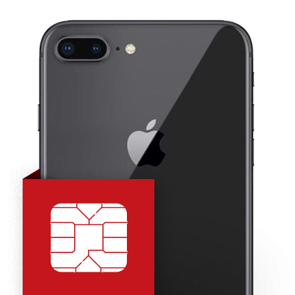 Επισκευή SIM card reader iPhone 8 Plus | ired.gr