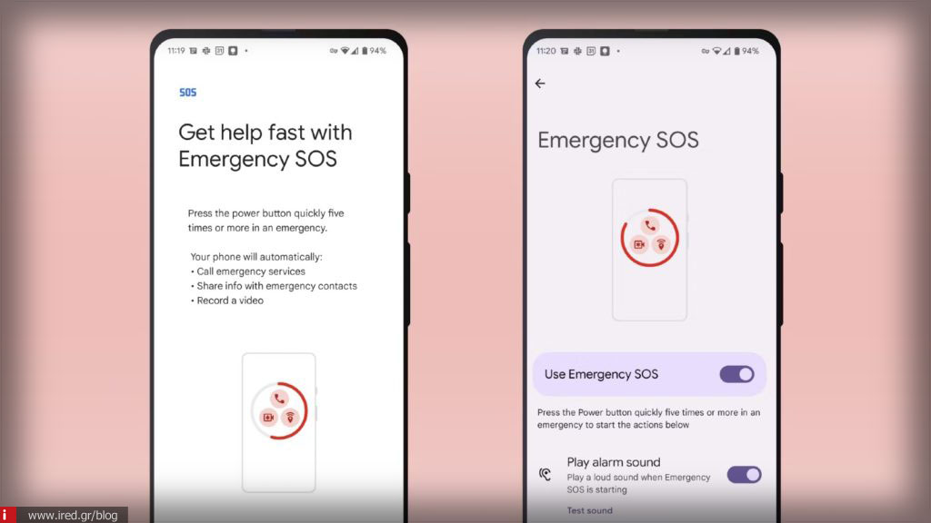 Google: Αλλάζει το Android Emergency SOS μετά από αναφορές για τυχαίες κλήσεις - ired.gr