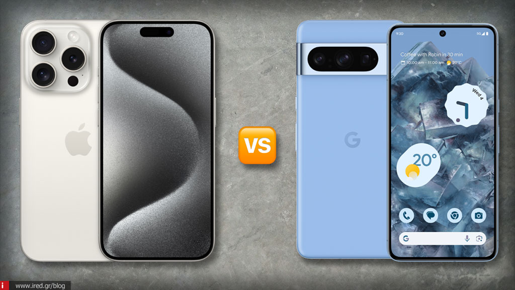 Google Pixel 8 Pro και iPhone 15 Pro Max: Συνδέθηκαν μέσω θύρας USB-C. Ας δούμε τα αποτελέσματα ...